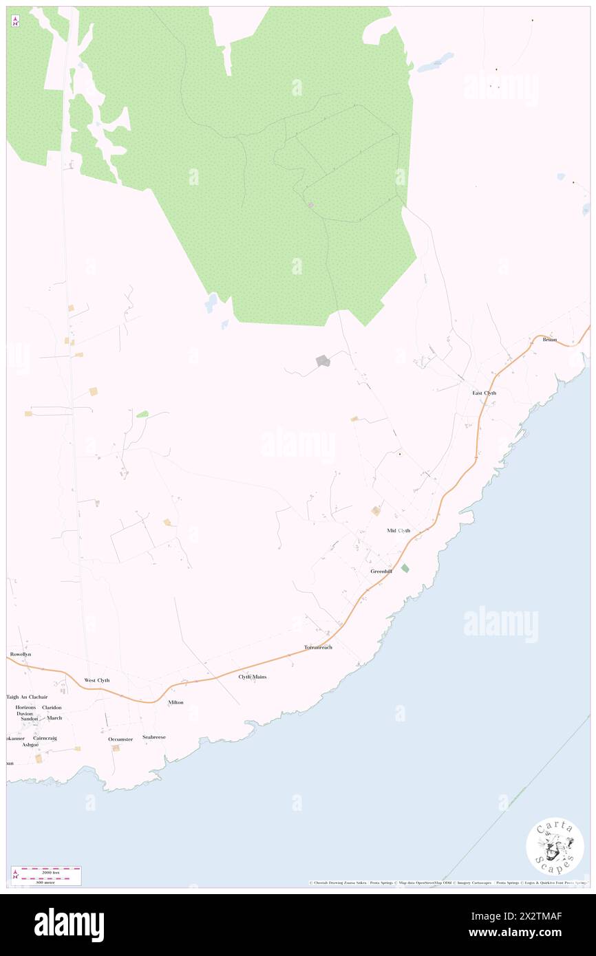 Hill of Mid Clyth, Highland, GB, United Kingdom, Scotland, N 58 19' 45 ...