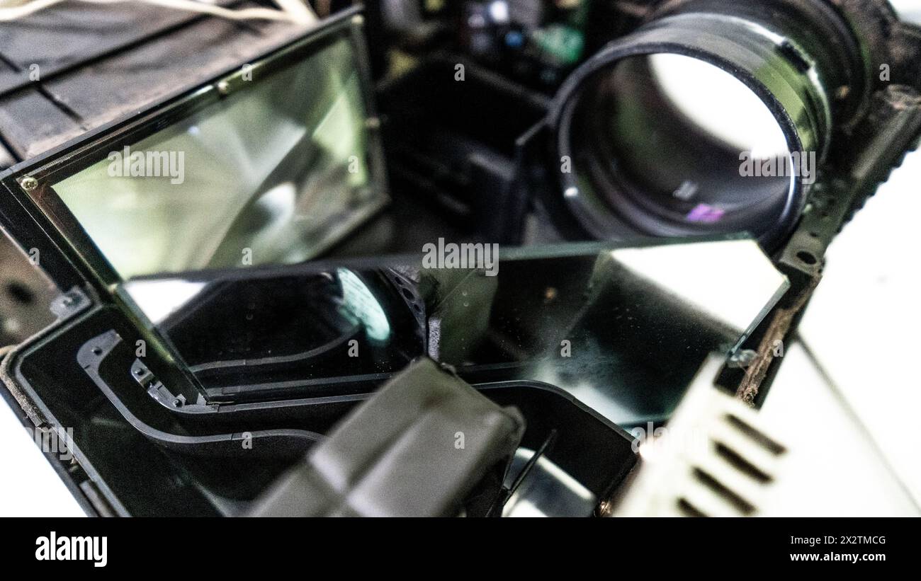 Digital film projector light hi-res stock photography and images - Alamy