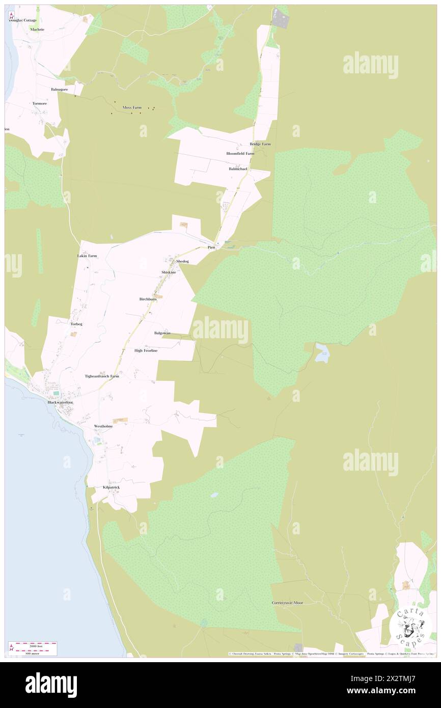 Cnoc Ballygowan, North Ayrshire, GB, United Kingdom, Scotland, N 55 30 ...