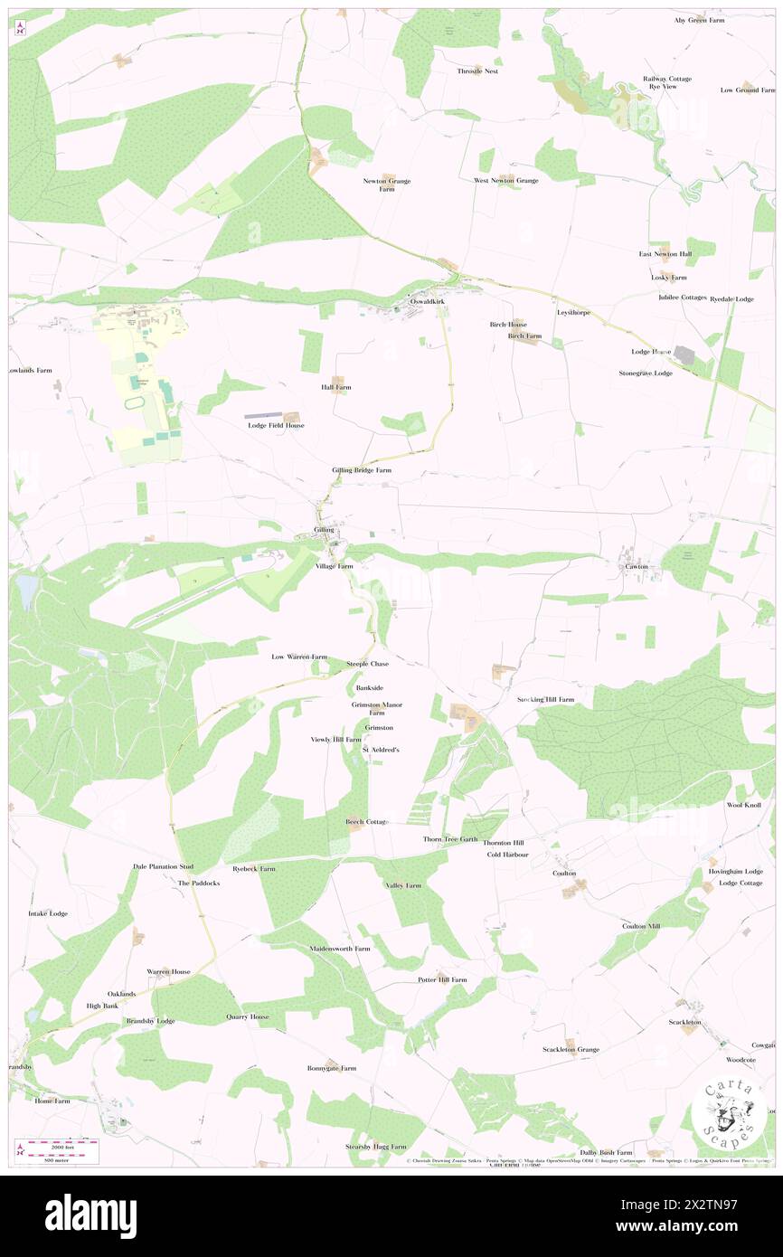 Gilling Heights, North Yorkshire, GB, United Kingdom, England, N 54 10 ...