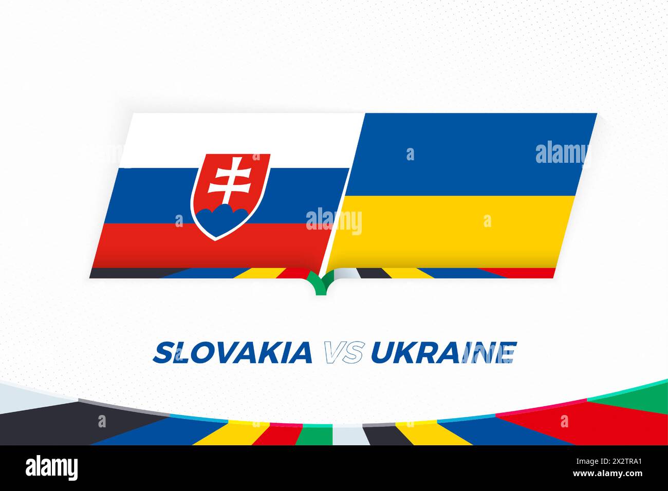 Ukraine vs slovakia Stock Vector Images - Alamy