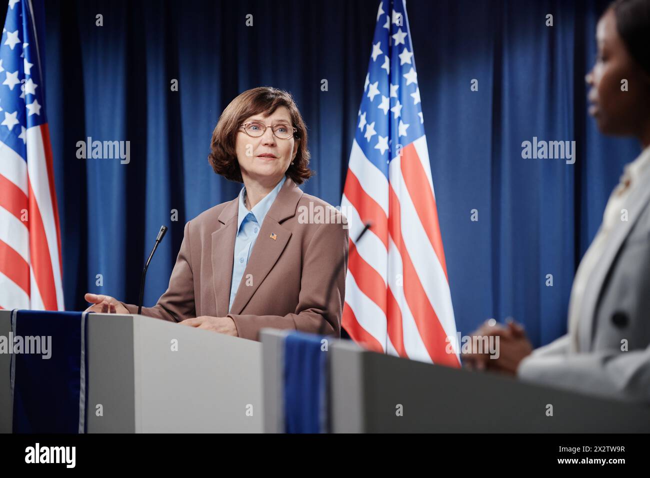 Female government representative hi-res stock photography and images ...