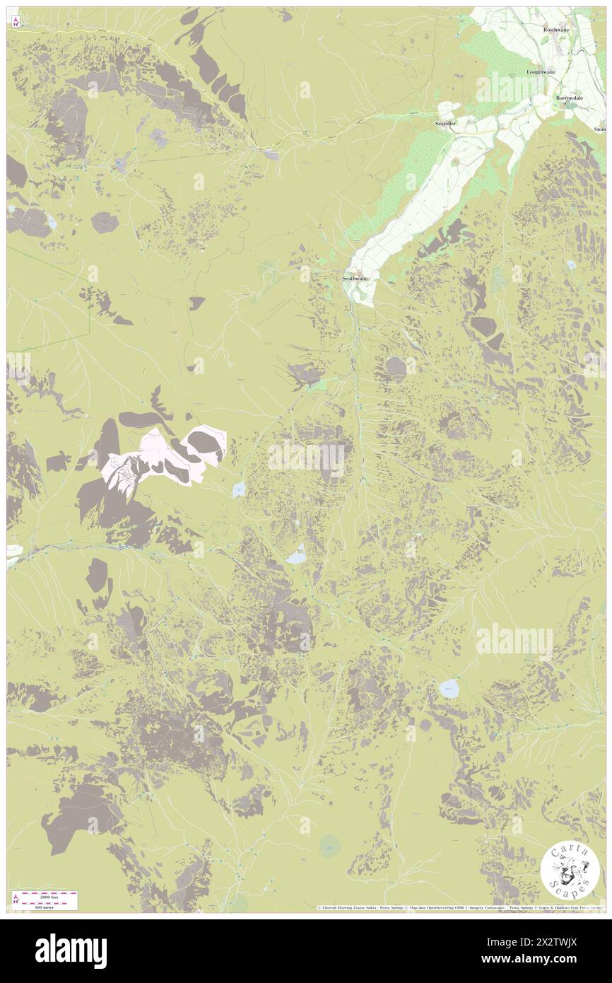 Map of wainwright hi-res stock photography and images - Alamy