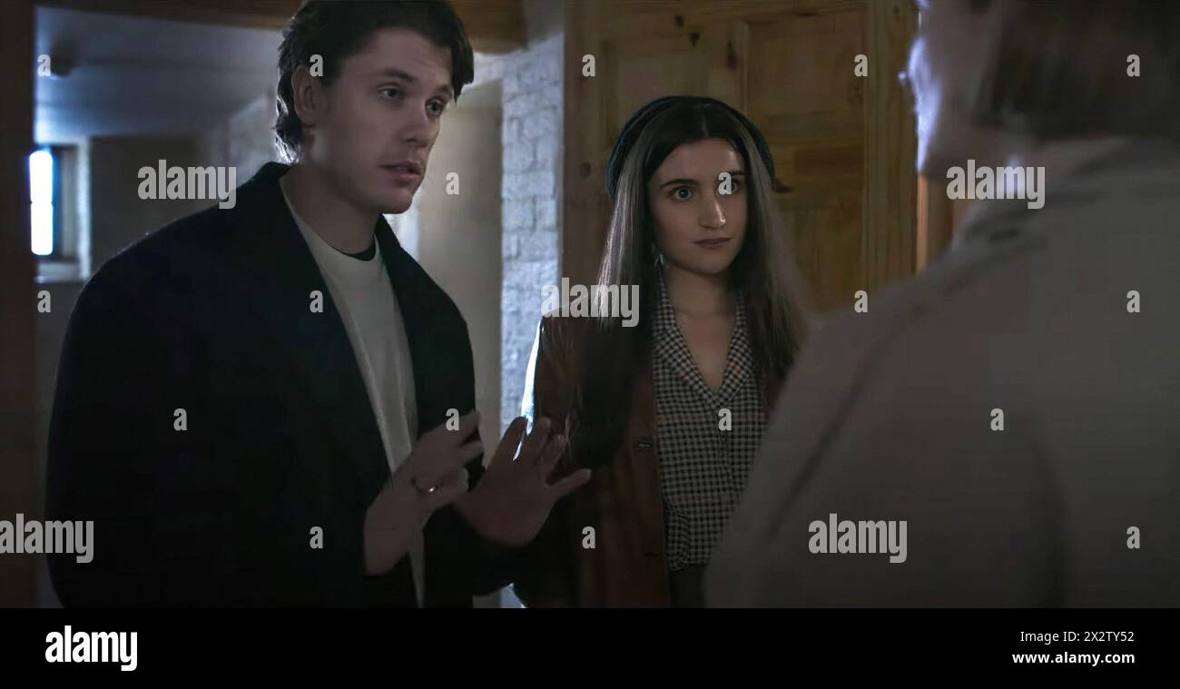 ALL YOU NEED IS DEATH, from left: Charlie Maher, Simone Collins ...