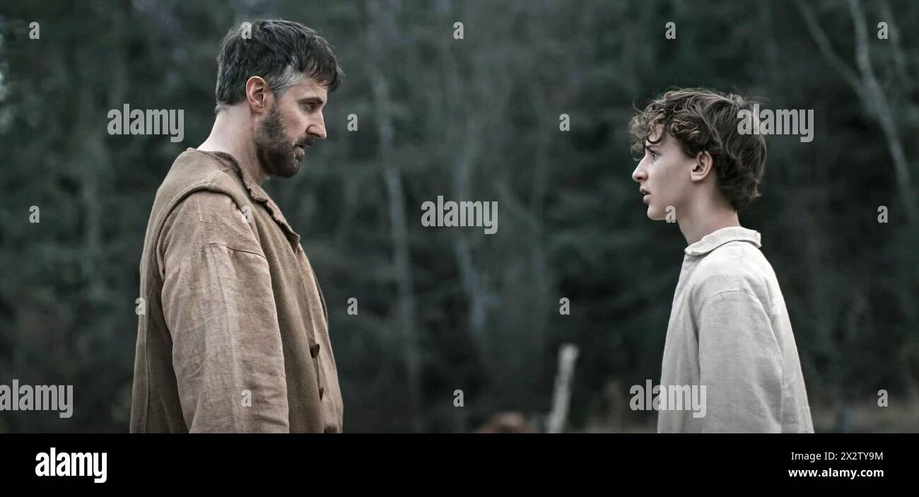 THE BOY IN THE WOODS, from left: Richard Armitage, Jett Klyne, 2023 ...