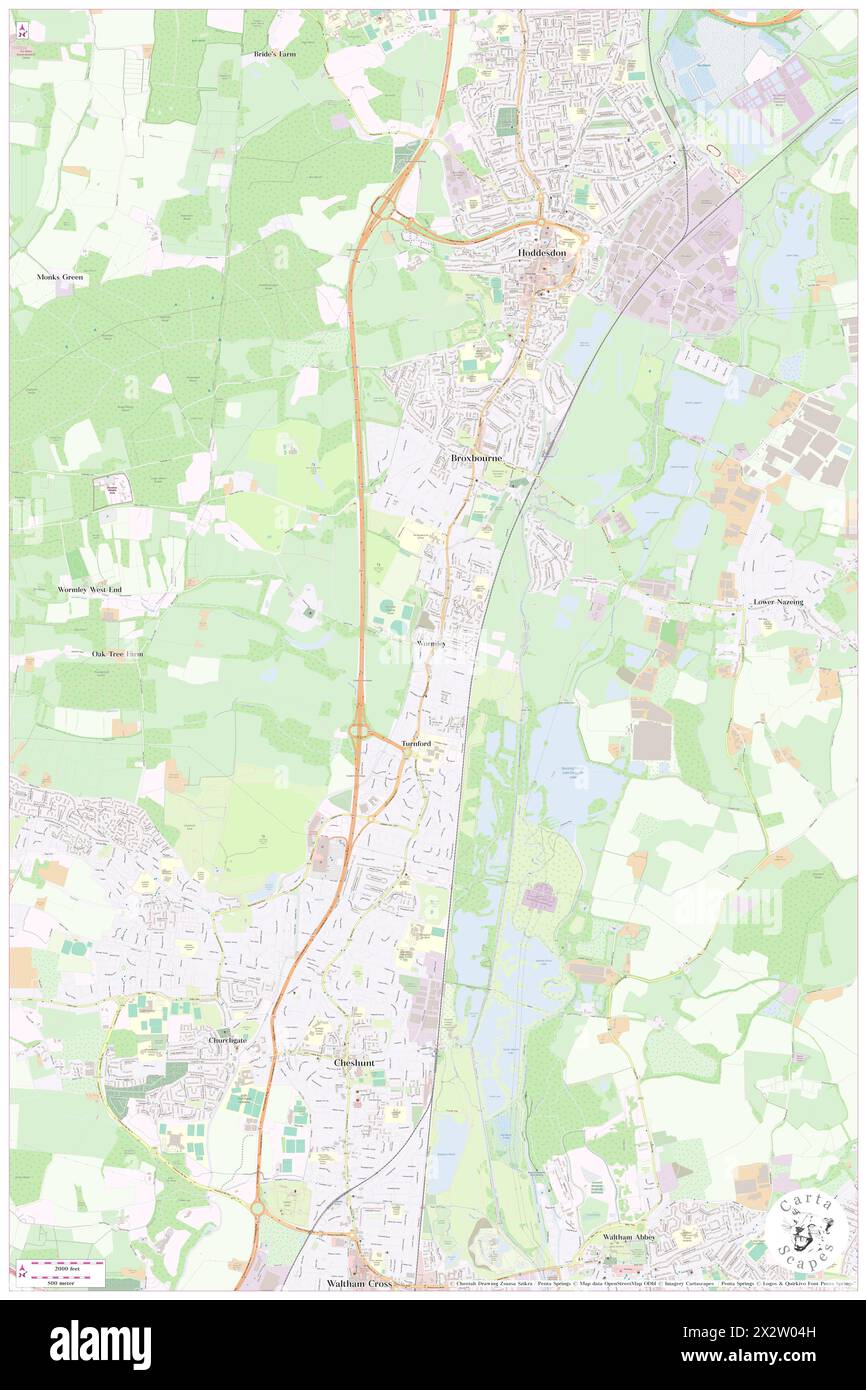 Wormley, Hertfordshire, GB, United Kingdom, England, N 51 43' 56'', S 0 ...