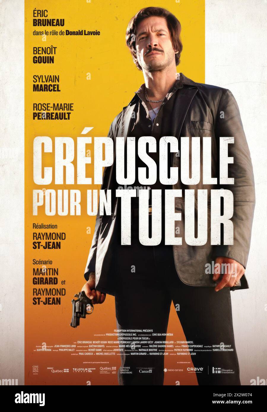 DUSK FOR A HITMAN, (aka CREPUSCULE POUR UN TUEUR), French language poster, Eric Bruneau, 2023 ...