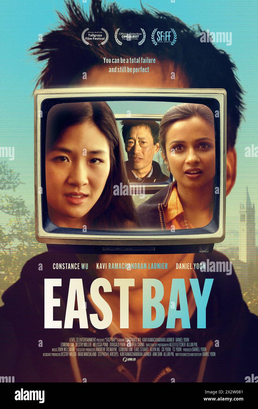 EAST BAY, poster, from left: Constance Wu, Daniel Yoon, Kavi ...