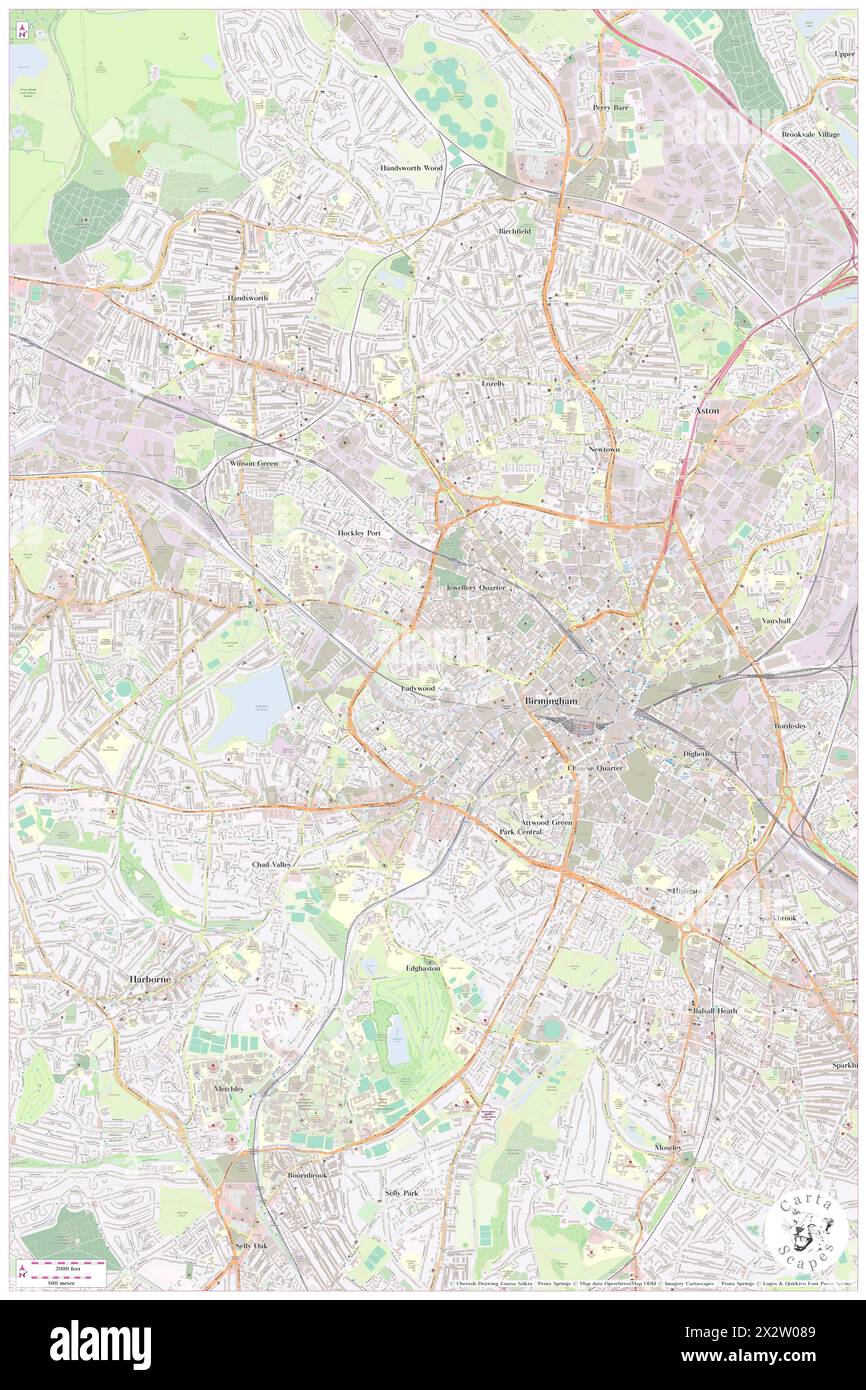 Worcester and Birmingham Canal, , GB, United Kingdom, England, N 52 28 ...