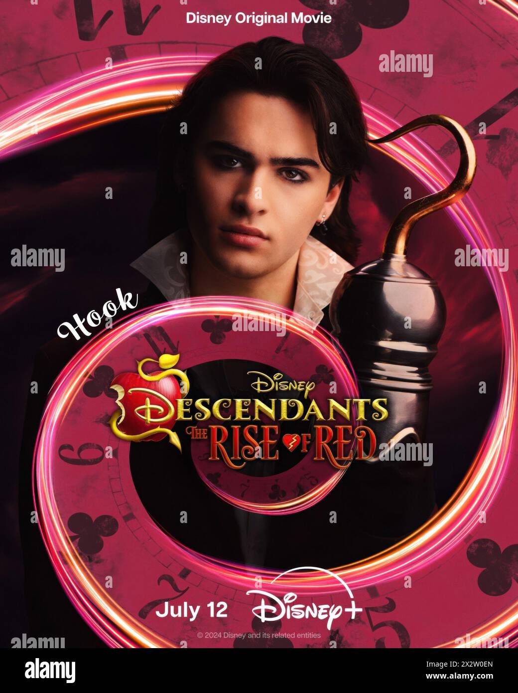 DESCENDANTS: THE RISE OF RED, US character poster, Joshua Colley, 2024 ...