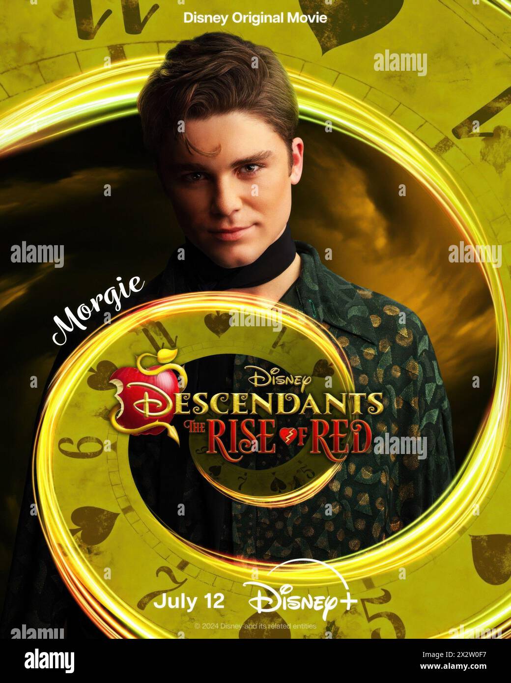 DESCENDANTS: THE RISE OF RED, US character poster, Peder Lindell, 2024 ...
