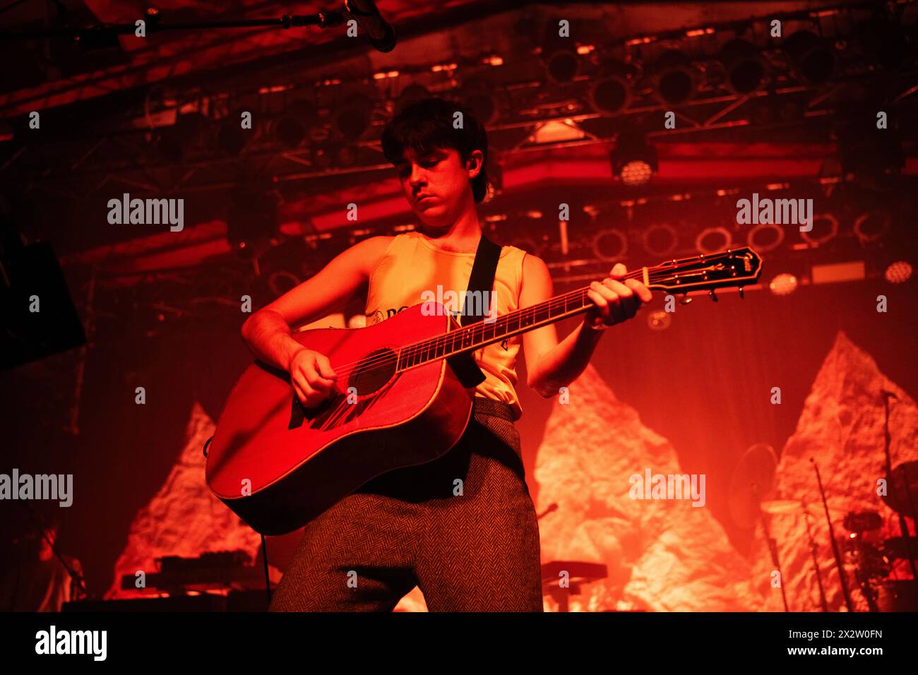 British singer and songwriter, Declan McKenna, performing live at the ...