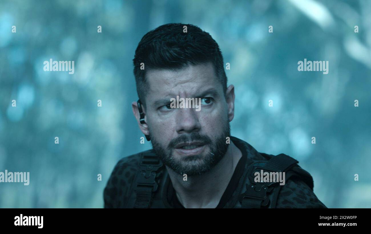 HEART OF THE HUNTER, Tim Theron, 2024. © Netflix / Courtesy Everett ...