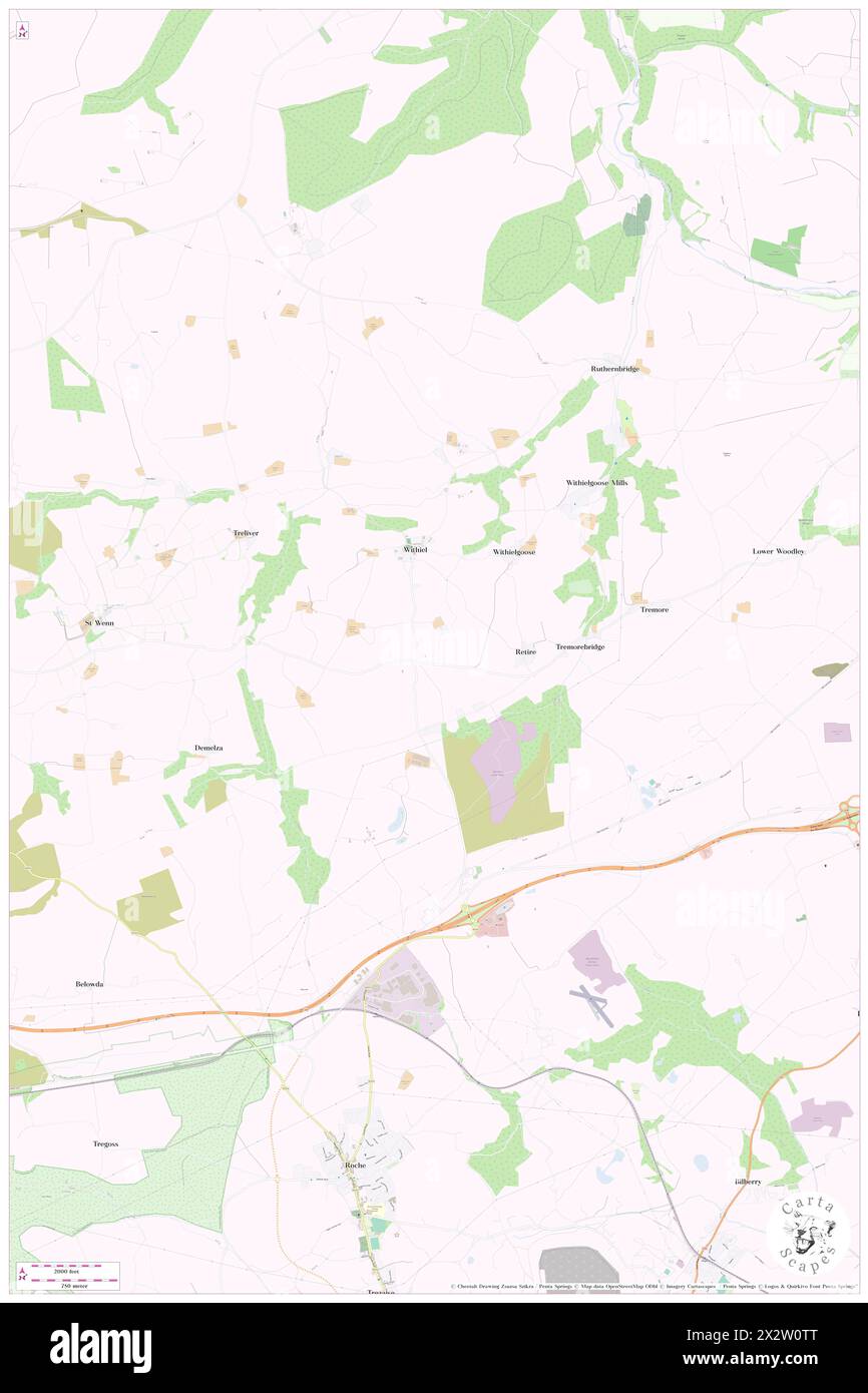 Withiel, Cornwall, GB, United Kingdom, England, N 50 27' 14'', S 4 49 ...