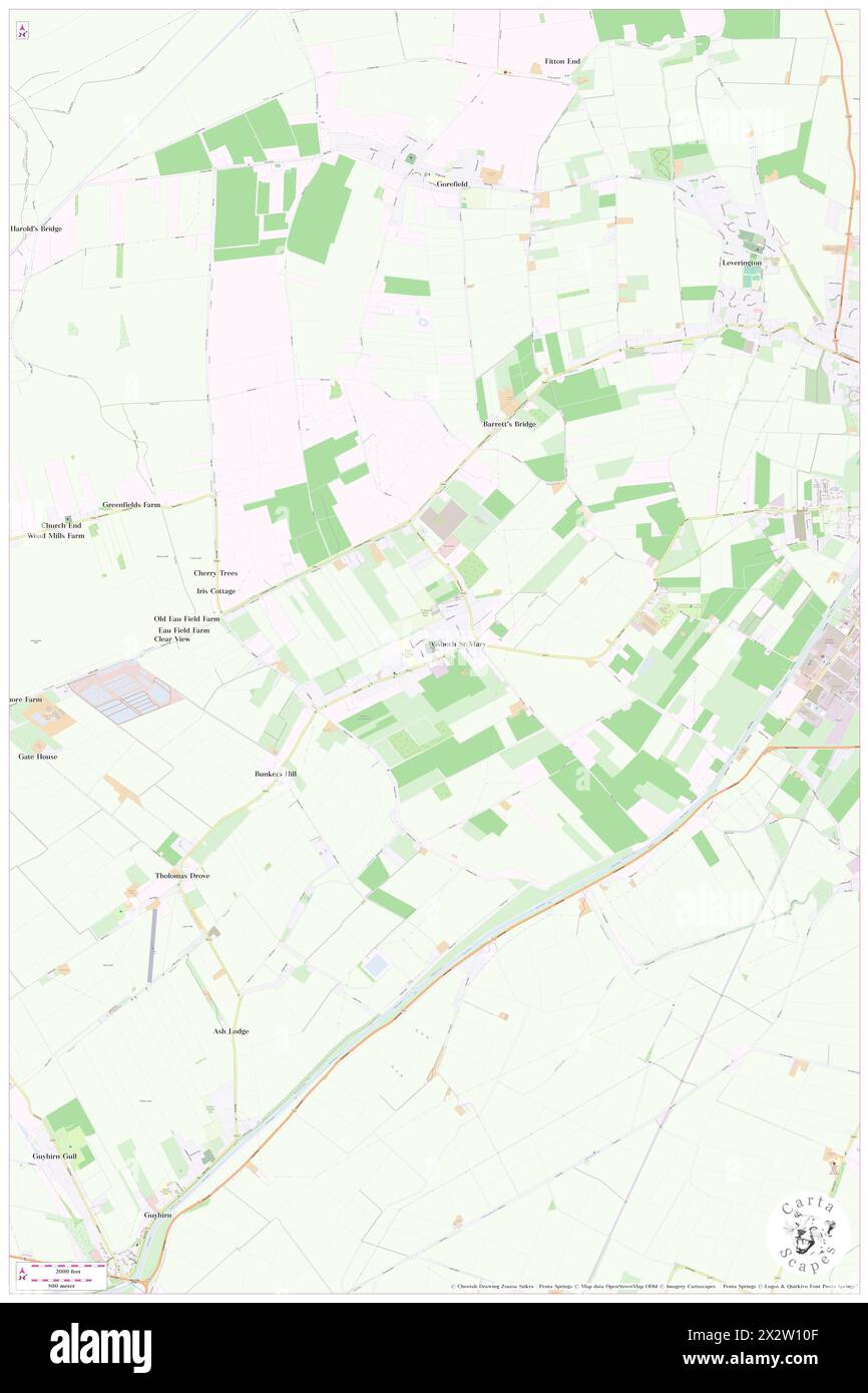 Wisbech map hi-res stock photography and images - Alamy