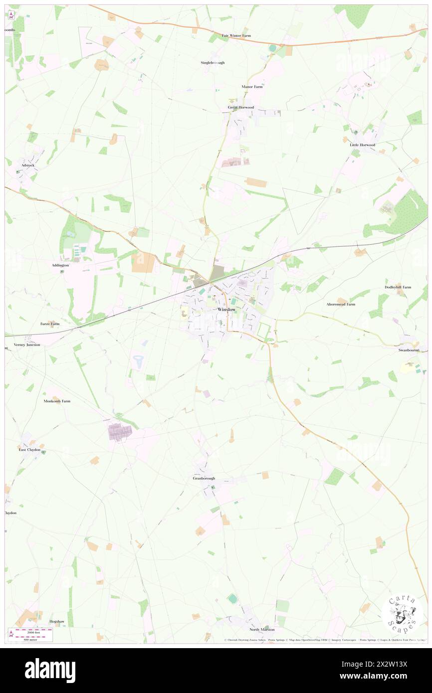 Winslow, Buckinghamshire, GB, United Kingdom, England, N 51 56' 32'', S ...
