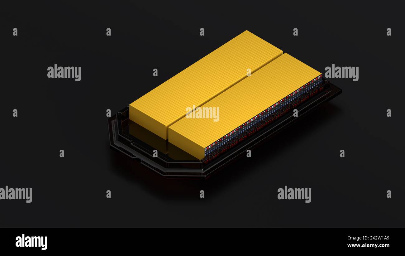 Skateboard glass style Structural solid-state battery pack for Electric ...