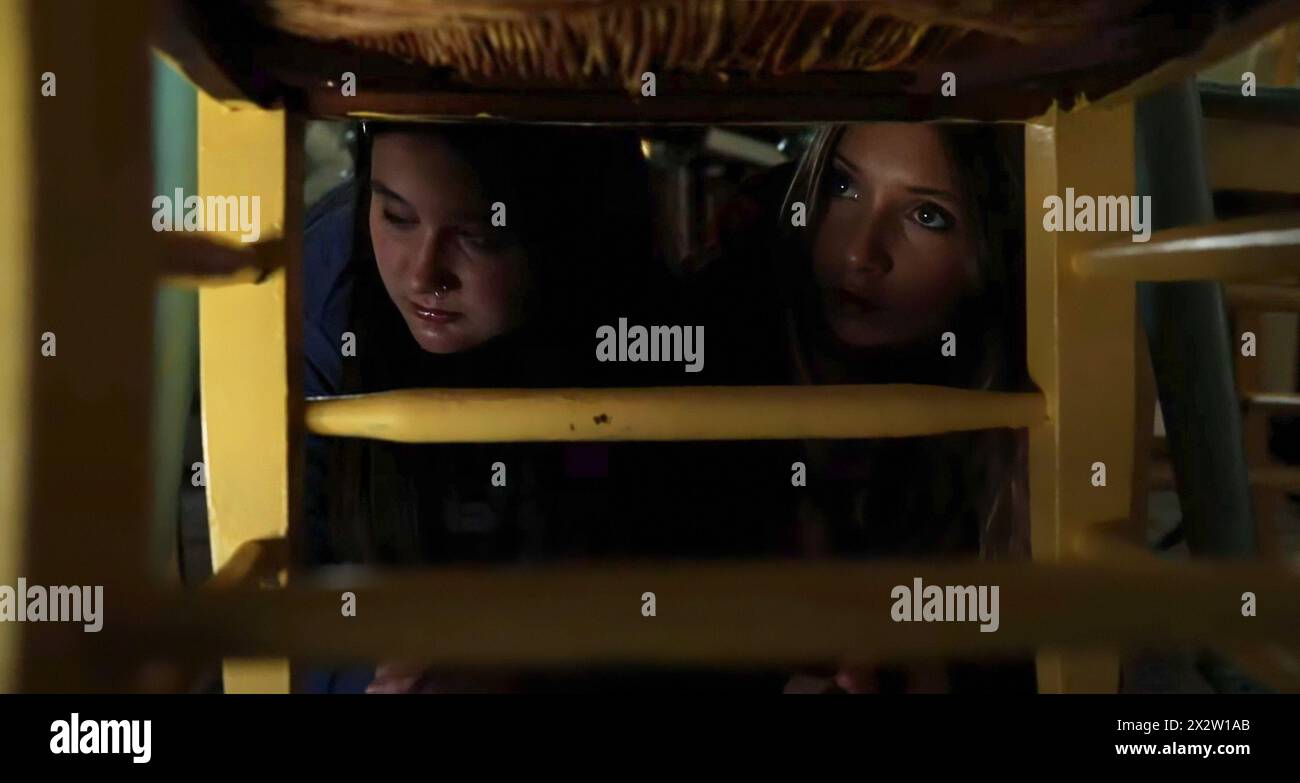 THE NIGHT OF THE HARVEST, from left: Brianna Hauser, Maya Pencakowski ...