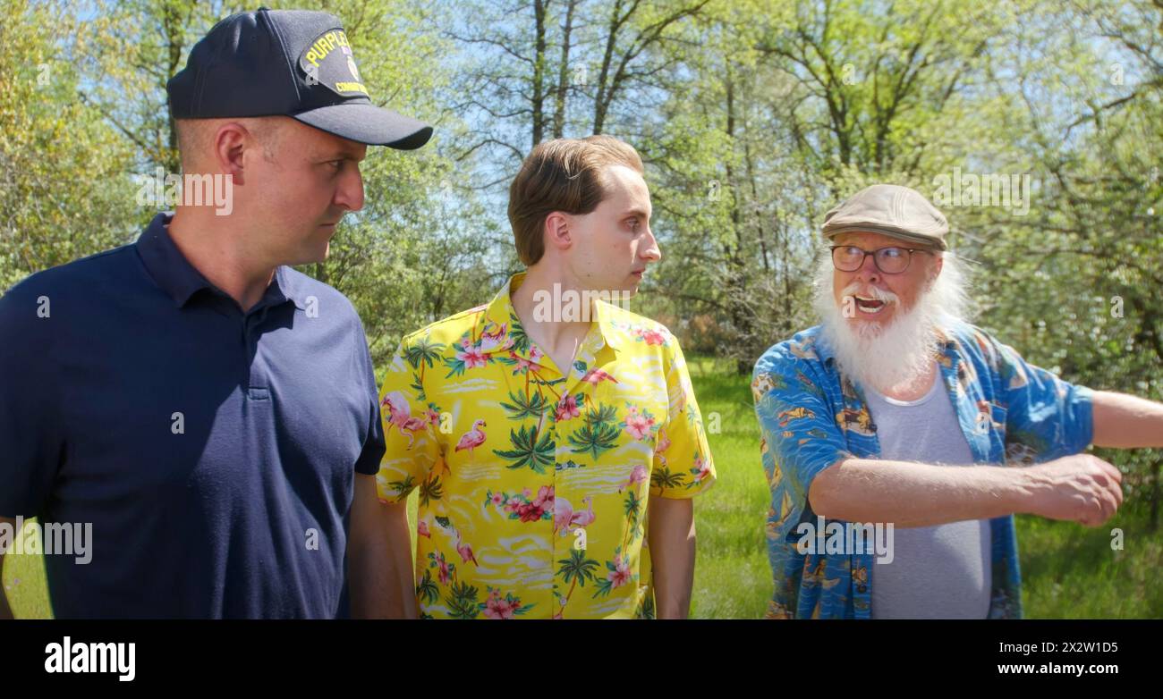 MIRACLE MILE, from left: Tyler Pochop, Luke Van Mol, Don Potter, 2024 ...