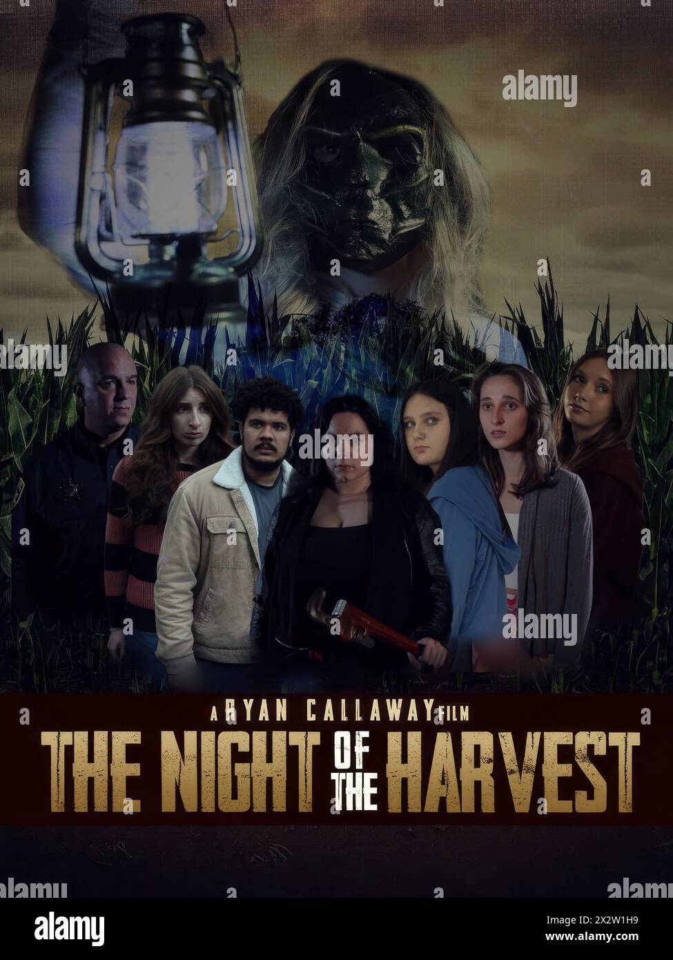 THE NIGHT OF THE HARVEST, poster, bottom from left: Hiram Ortiz, Kailee ...