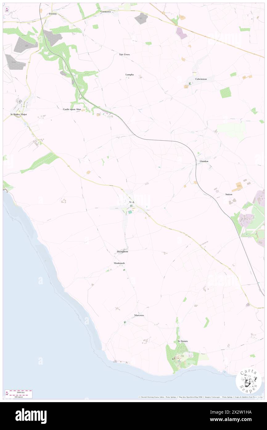 Wick map Cut Out Stock Images & Pictures - Alamy