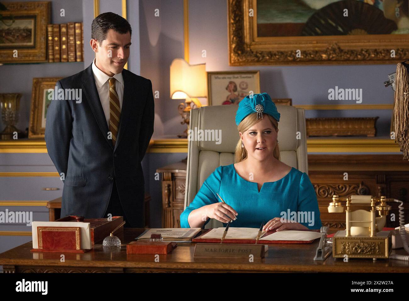 UNFROSTED, (aka UNFROSTED: THE POP-TART STORY), from left: Max Greenfield, Amy Schumer, 2024. ph ...