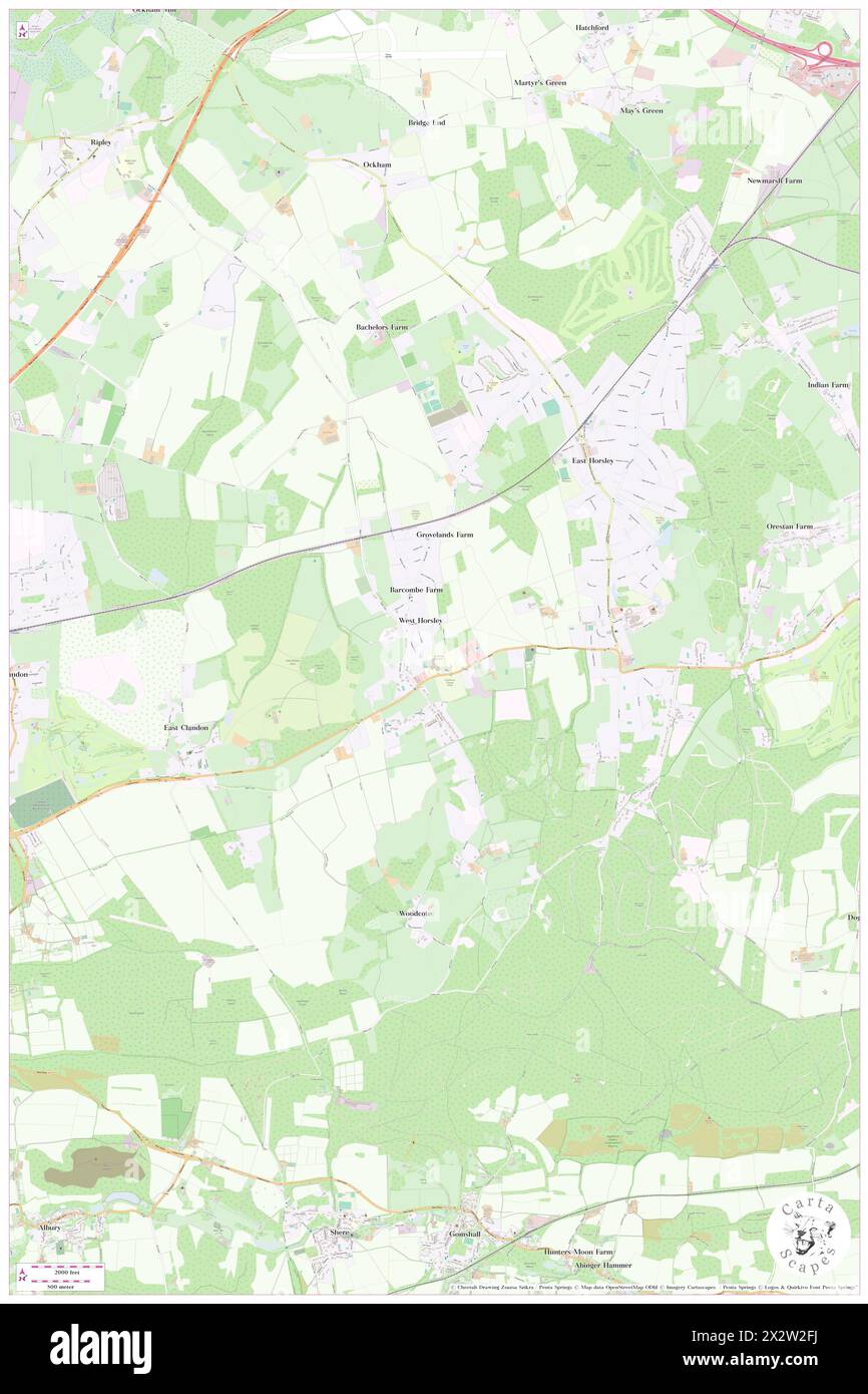 West Horsley, Surrey, GB, United Kingdom, England, N 51 15' 44'', S 0 ...