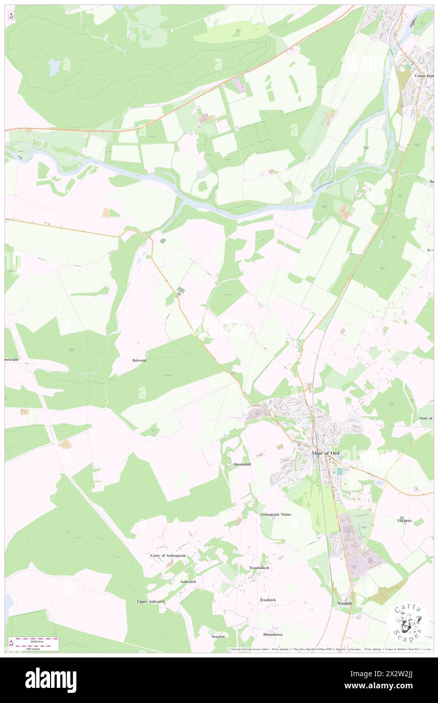 Wester Urray, Highland, GB, United Kingdom, Scotland, N 57 31' 59'', S ...