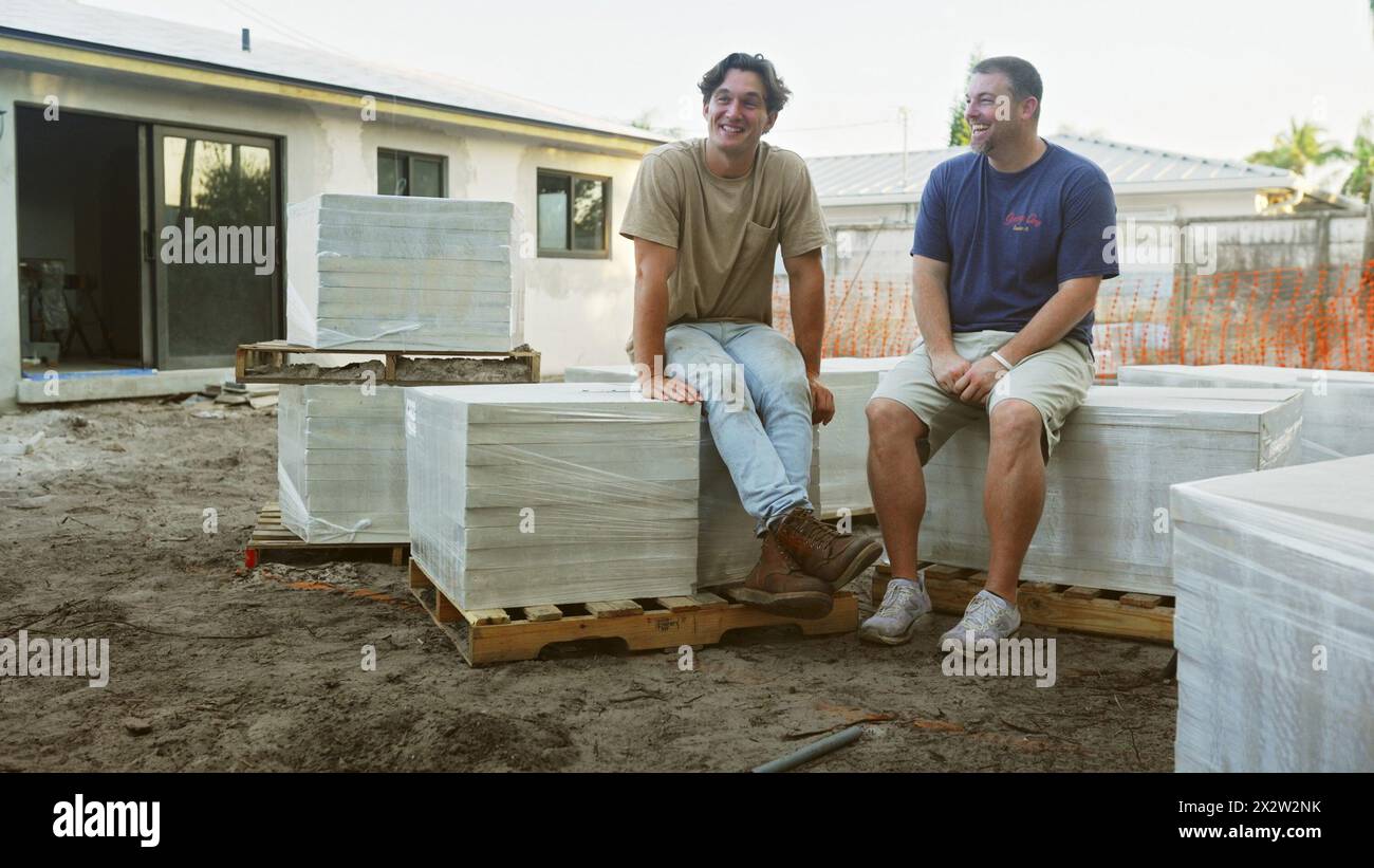 GOING HOME WITH TYLER CAMERON, from left: Tyler Cameron, Robb Ritch ...