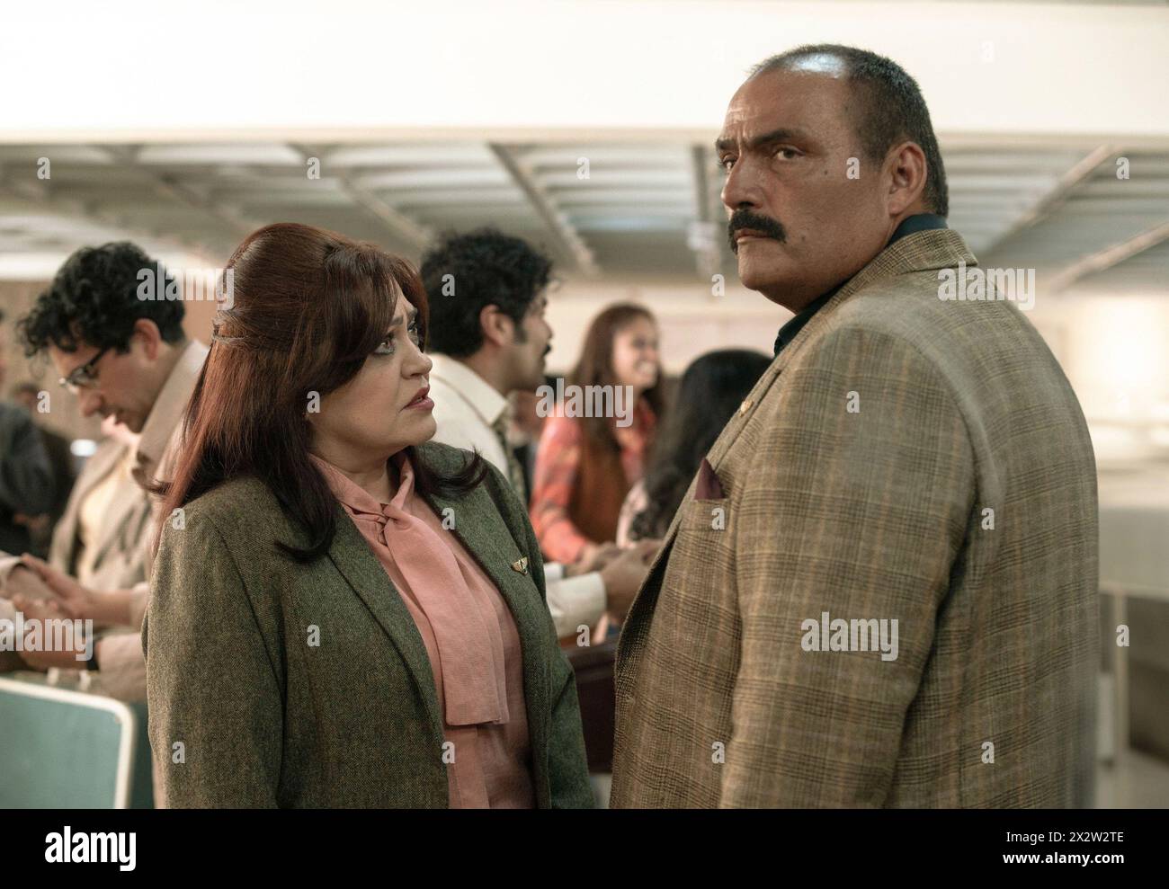 THE HIJACKING OF FLIGHT 601, (aka SECUESTRO AL VUELO 601), from left ...