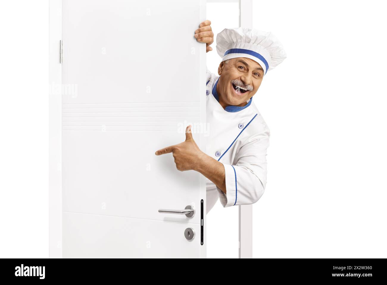 Professional chef in white uniform hi-res stock photography and images ...