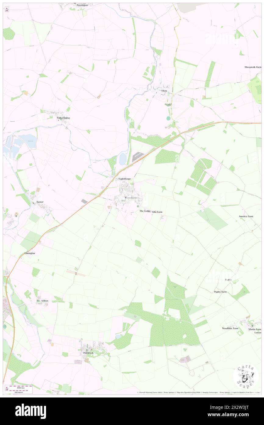 Warmington, Northamptonshire, GB, United Kingdom, England, N 52 30' 24 ...
