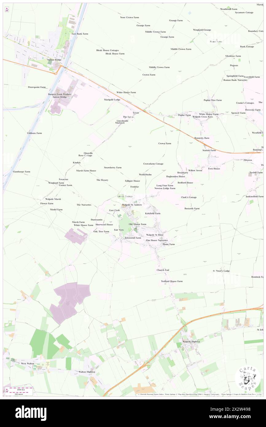 Walpole Saint Andrew, Norfolk, GB, United Kingdom, England, N 52 44' 7 ...