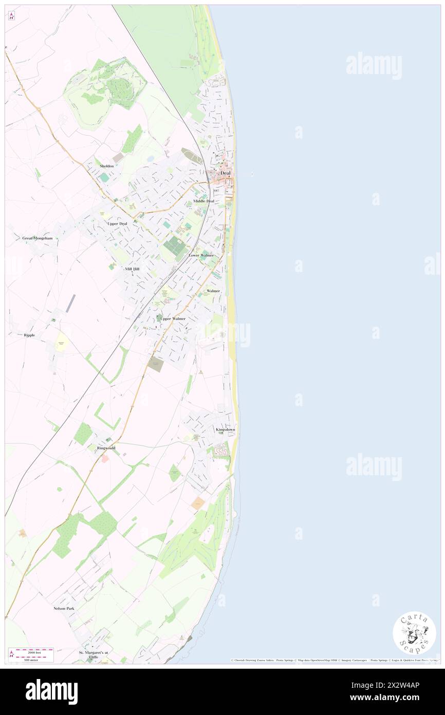 Walmer Castle, Kent, GB, United Kingdom, England, N 51 12' 2'', N 1 24 ...