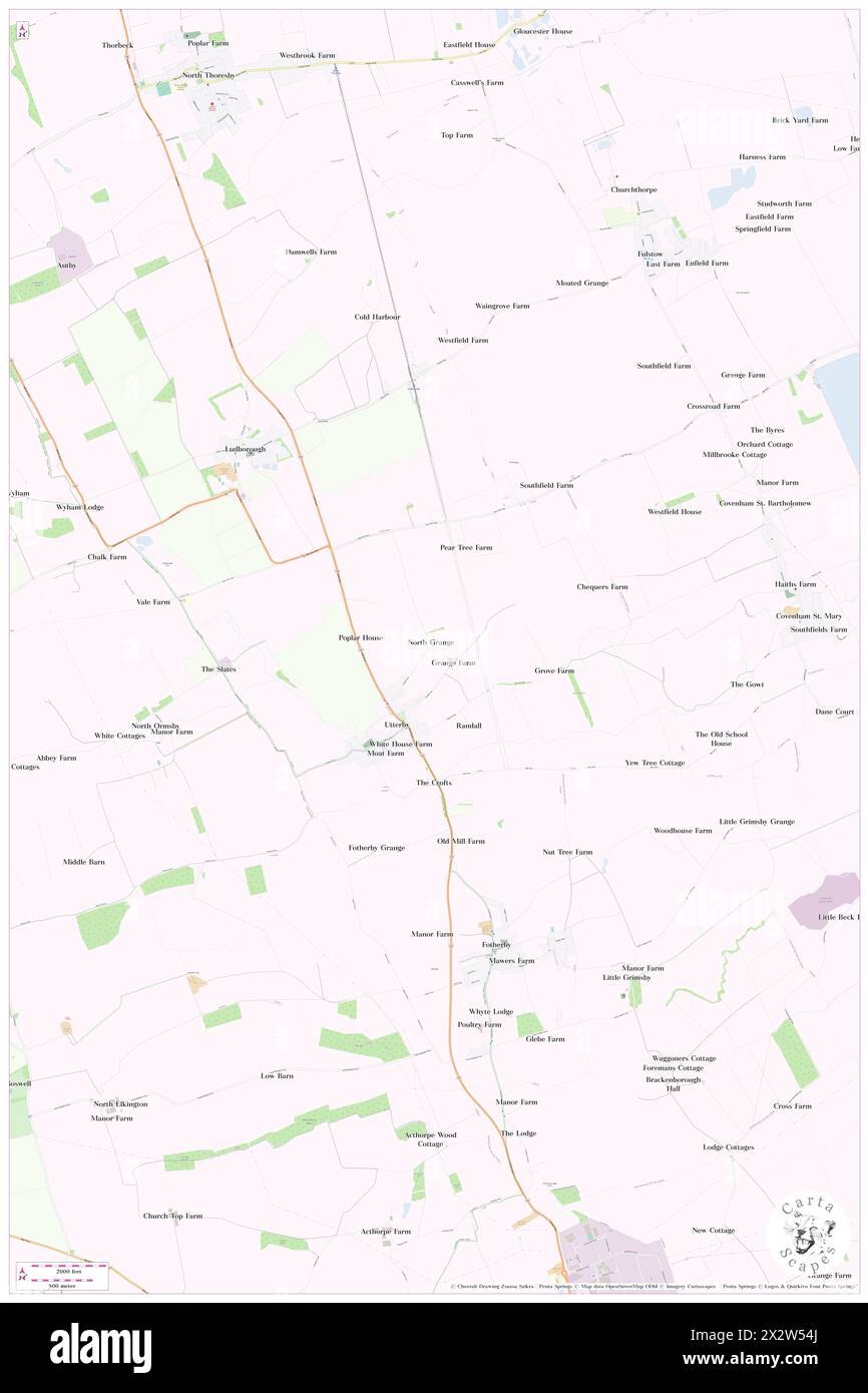 Utterby, Lincolnshire, GB, United Kingdom, England, N 53 25' 15'', S 0 ...