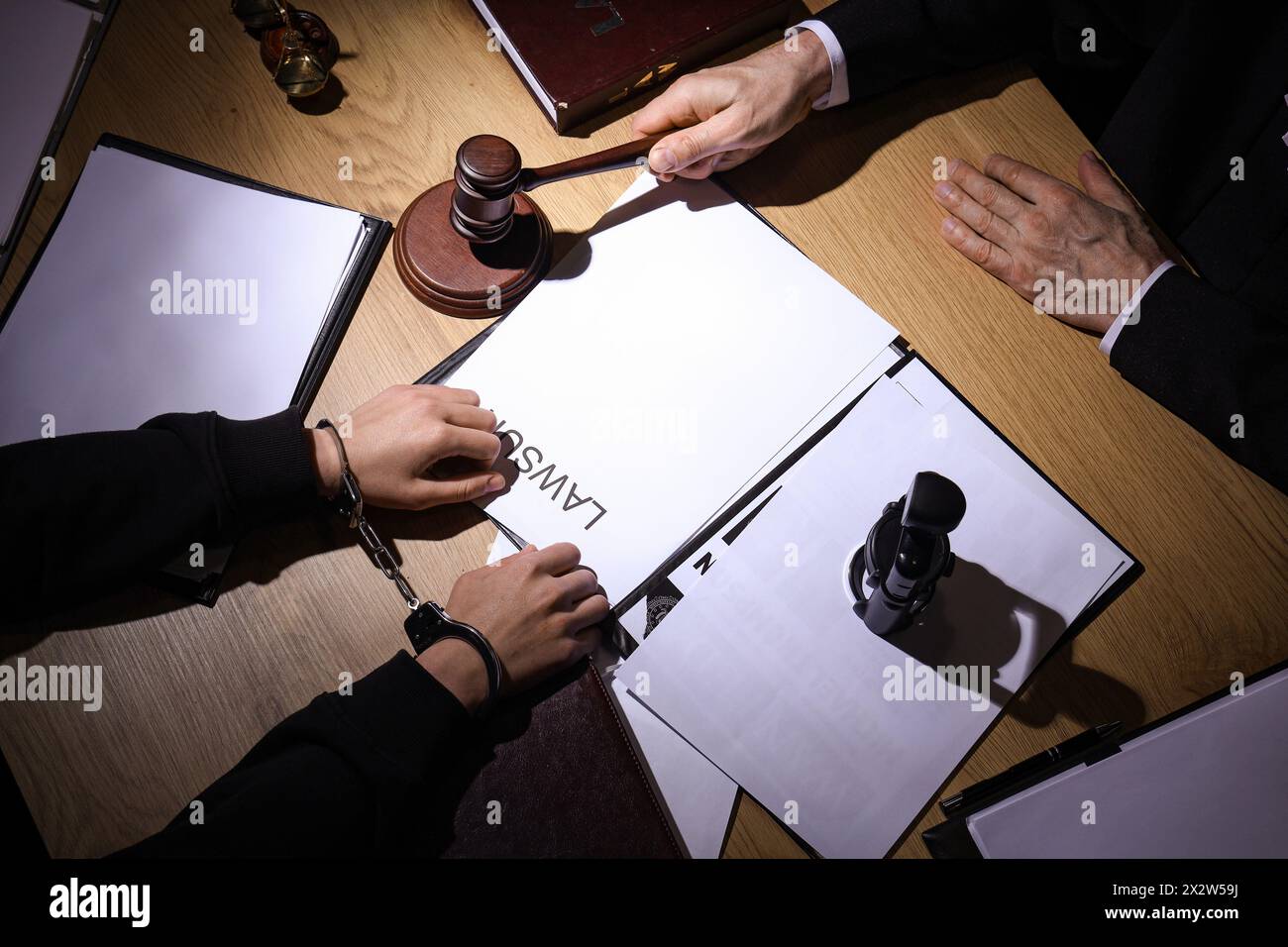 Judge sentencing hi-res stock photography and images - Alamy