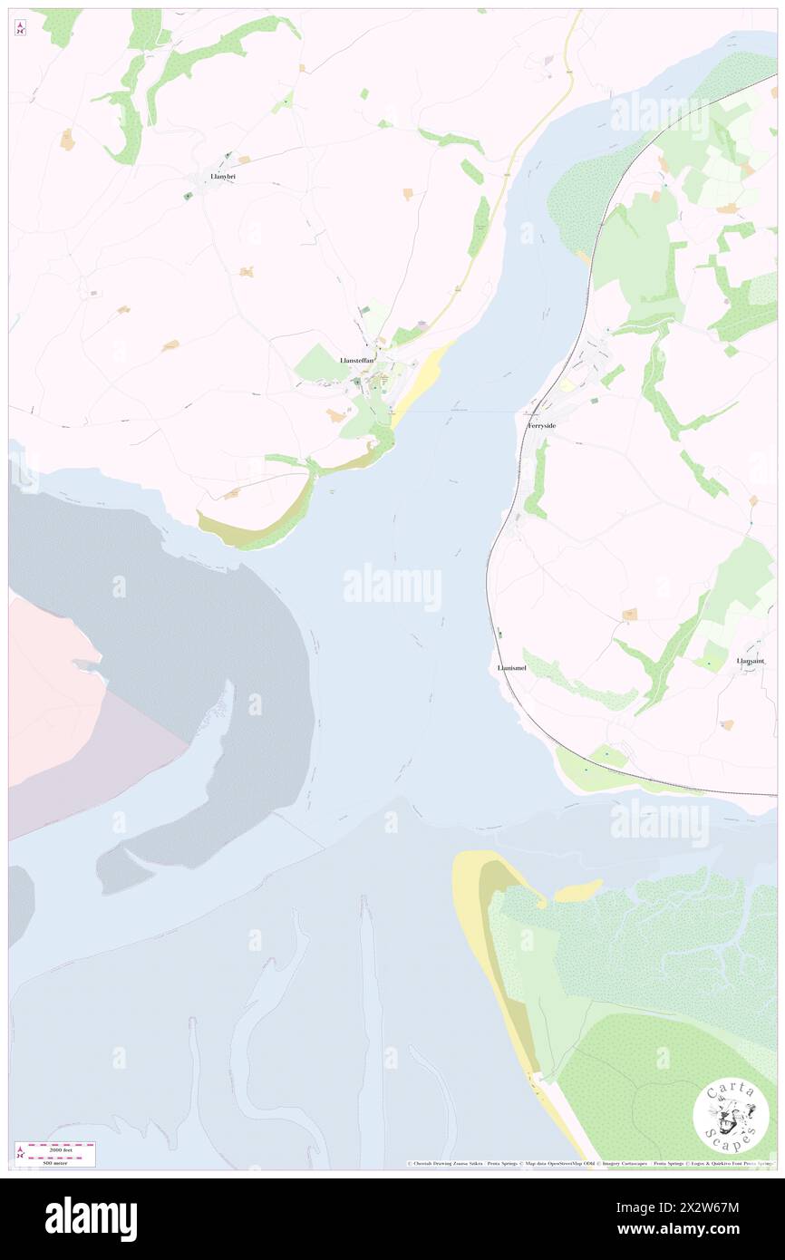 Afon Tywi, Carmarthenshire, GB, United Kingdom, Wales, N 51 45' 14'', S ...