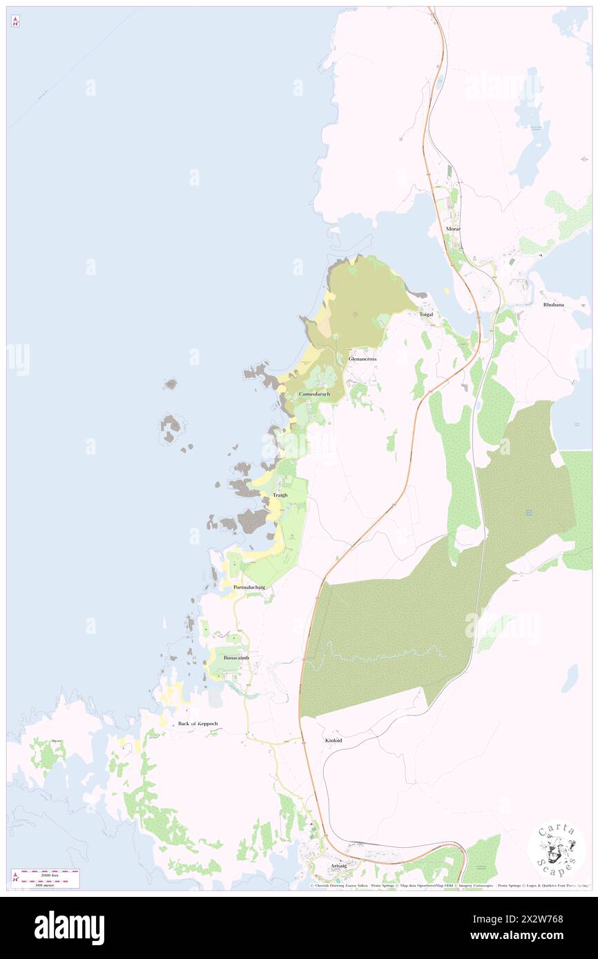 Traigh House, Highland, GB, United Kingdom, Scotland, N 56 57' 0'', S 5 ...