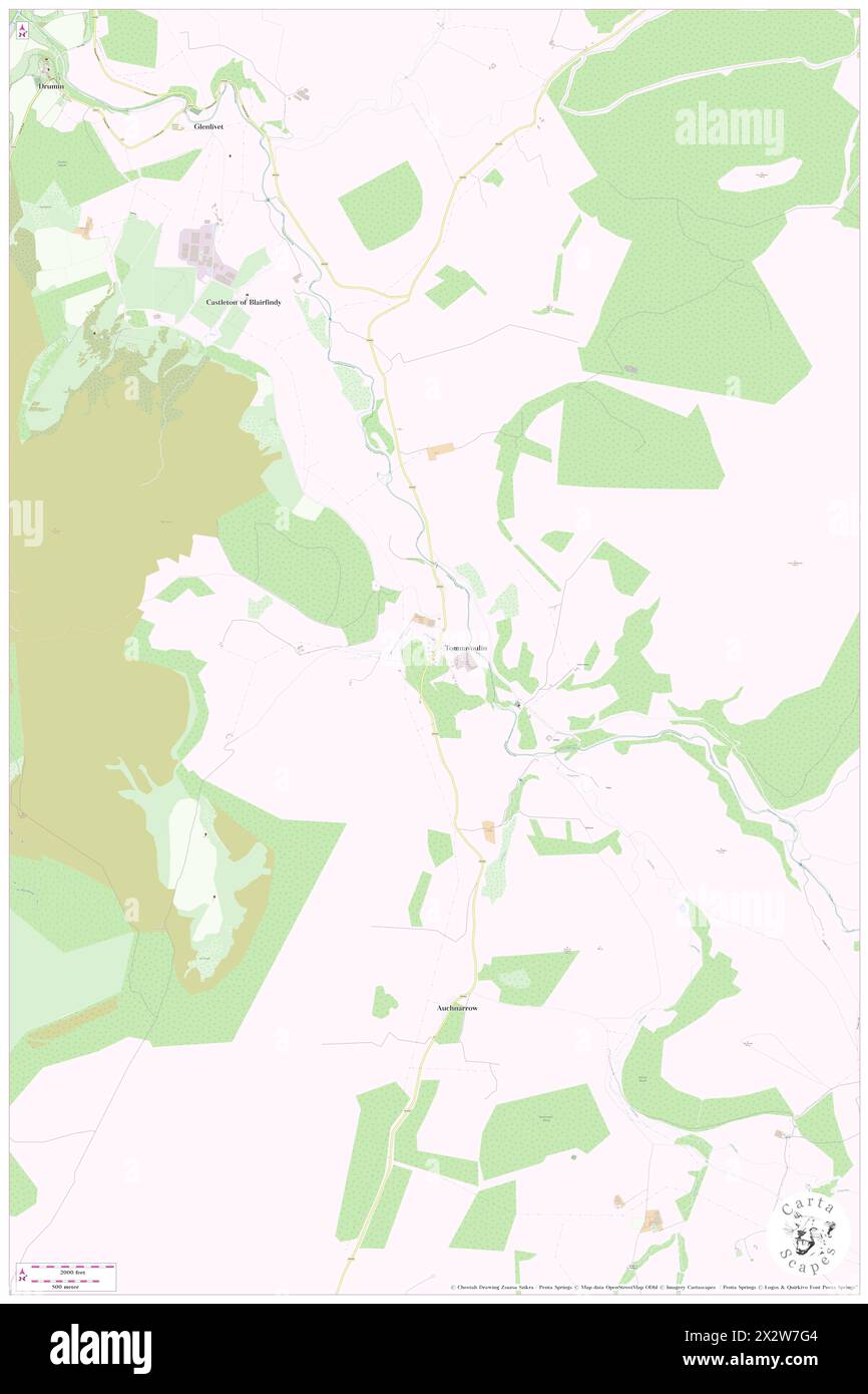 Tomnavoulin, Moray, GB, United Kingdom, Scotland, N 57 19' 6'', S 3 18 ...