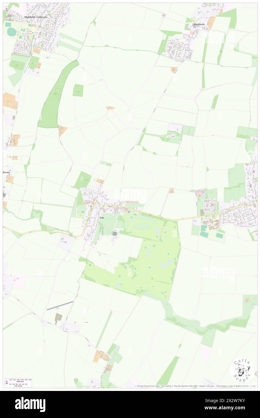 Toft, Cambridgeshire, GB, United Kingdom, England, N 52 11' 13'', S 0 0 ...