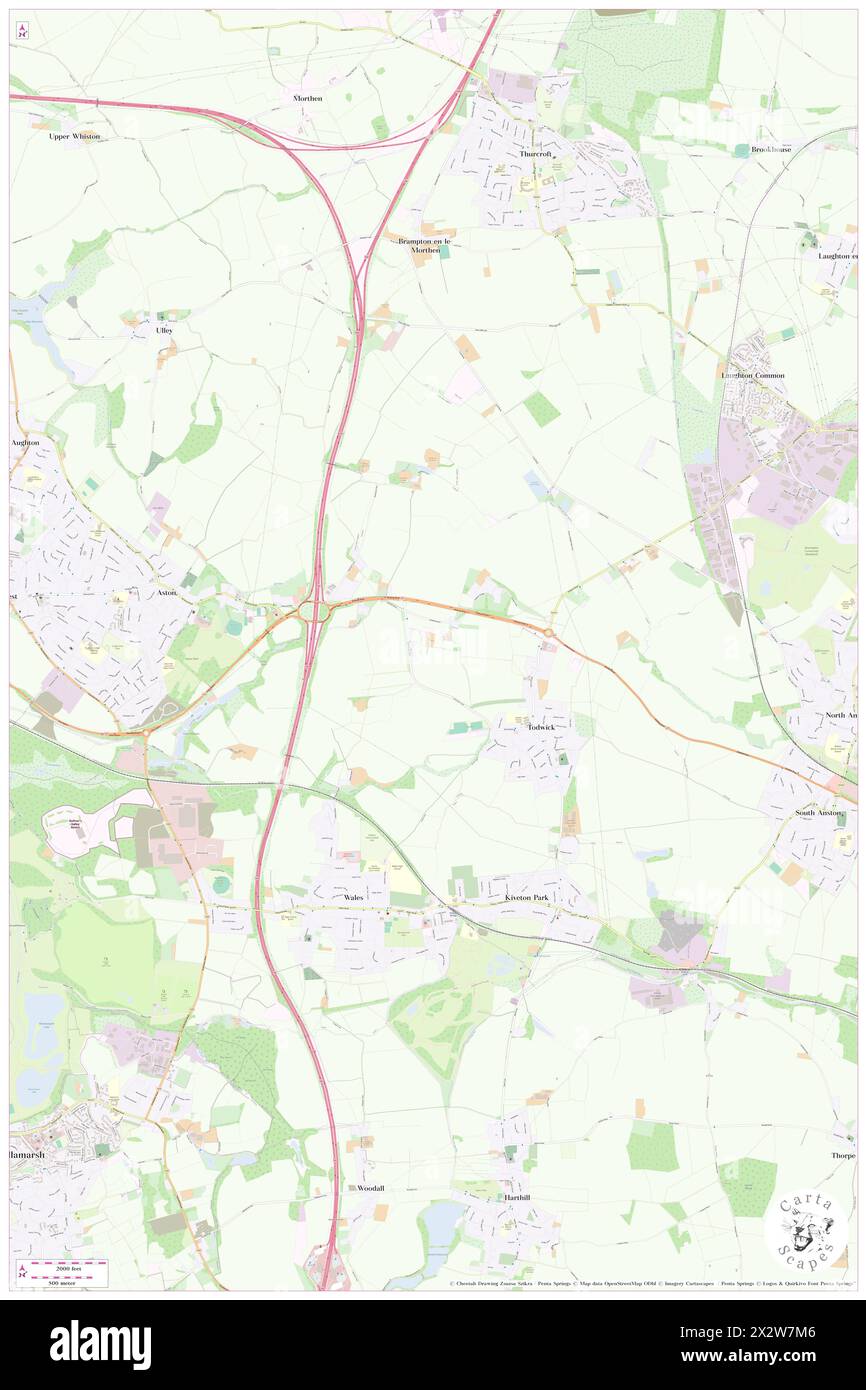 Todwick, Rotherham, GB, United Kingdom, England, N 53 21' 13'', S 1 15 ...