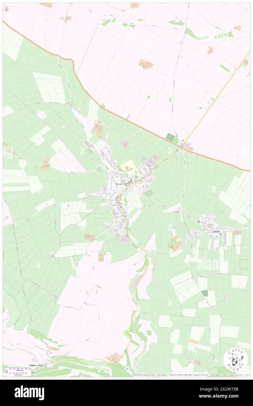 Tideswell, Derbyshire, GB, United Kingdom, England, N 53 16' 41'', S 1 ...