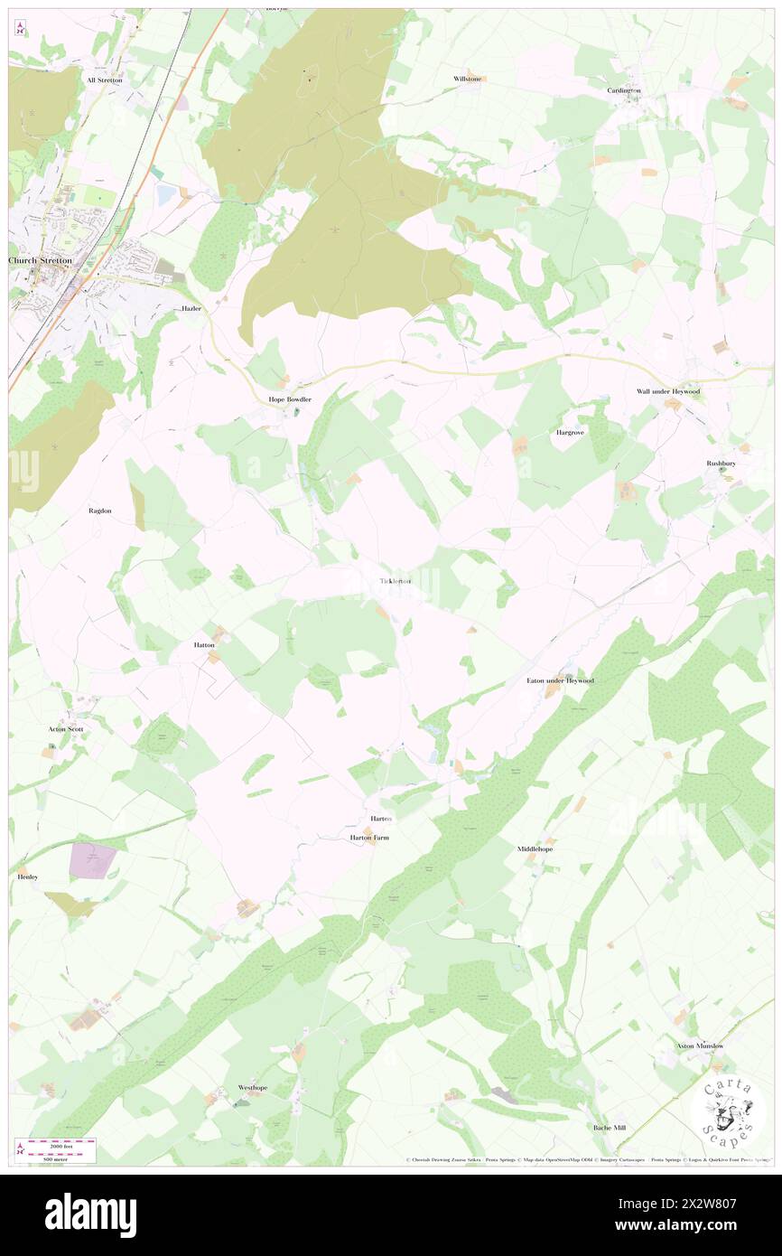 Ticklerton, Shropshire, GB, United Kingdom, England, N 52 30' 46'', S 2 ...