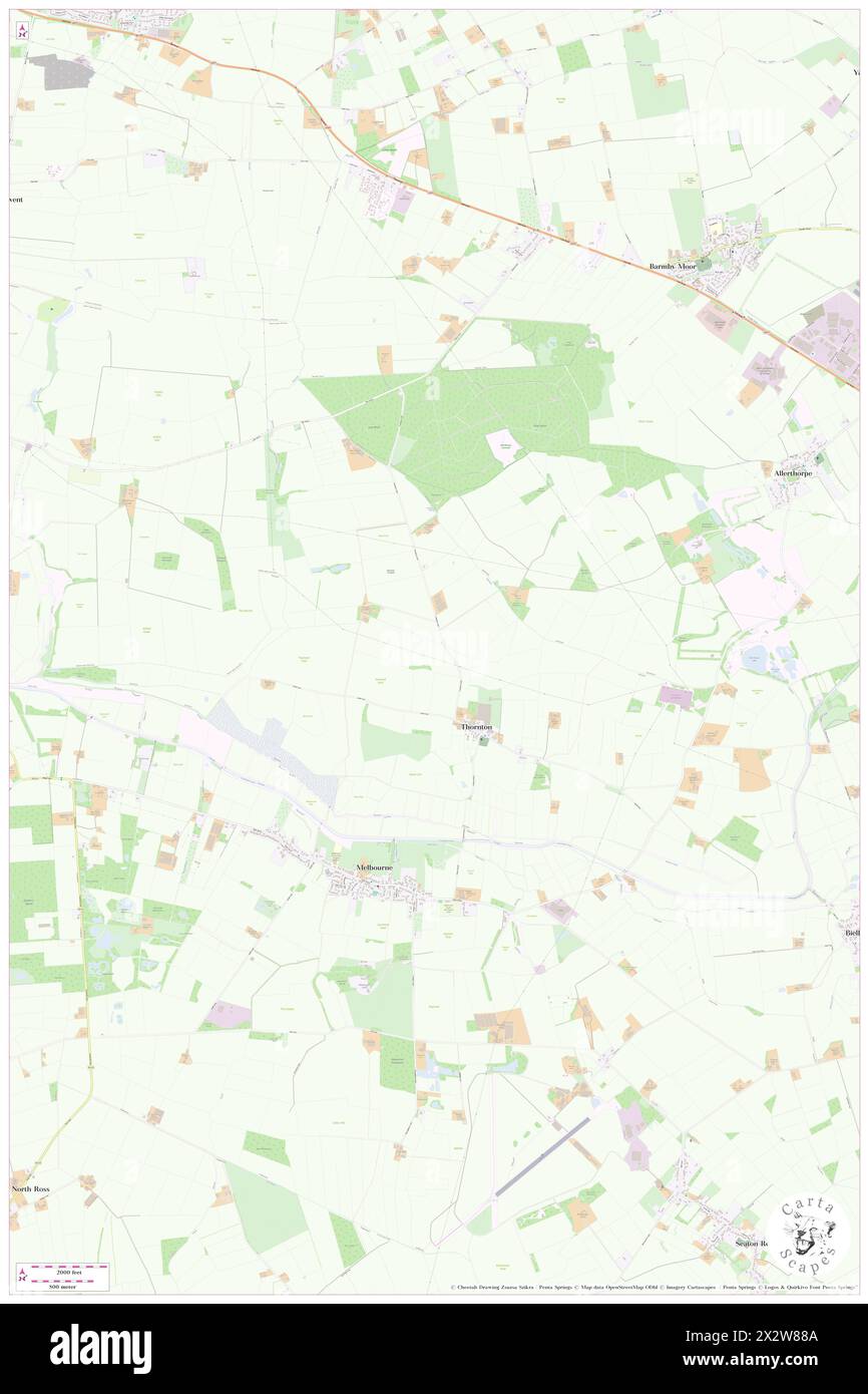 Thornton bradford map hi-res stock photography and images - Alamy