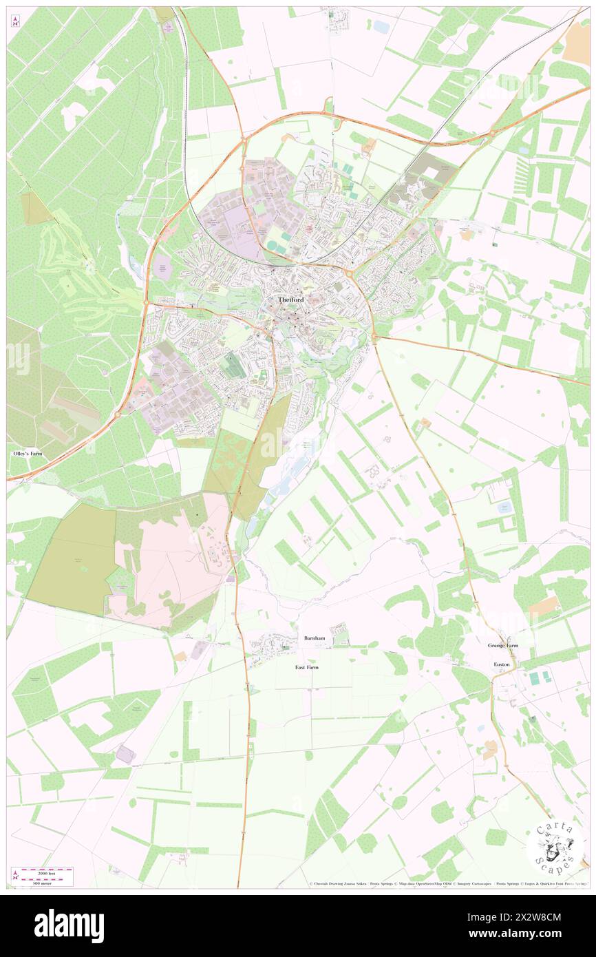 River Thet, GB, United Kingdom, England, N 52 23' 59'', N 0 45' 0 ...