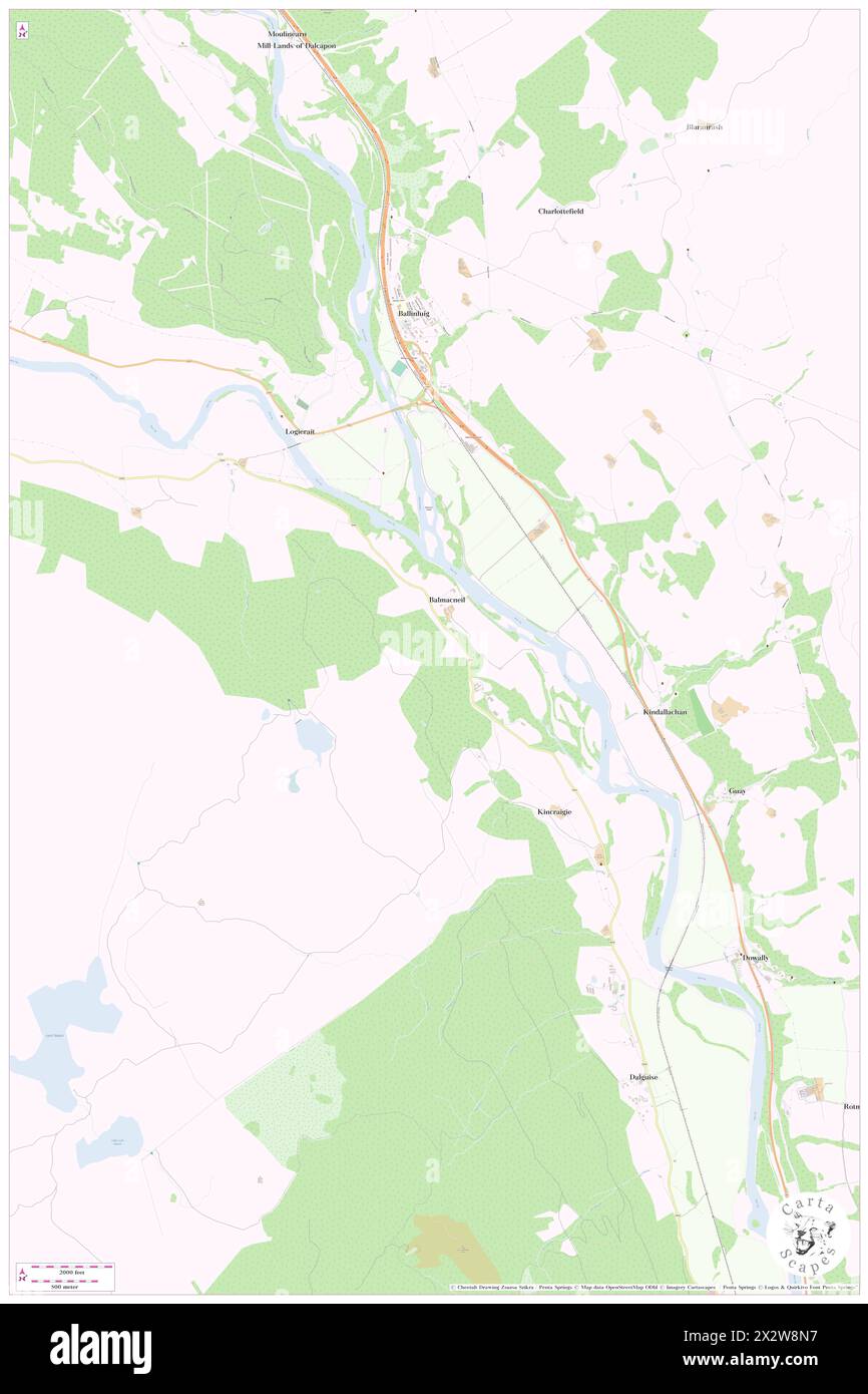 Strath Tay, Perth and Kinross, GB, United Kingdom, Scotland, N 56 37 ...