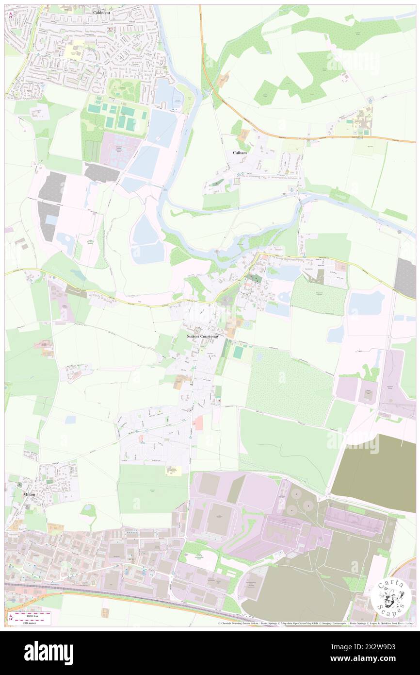 Courtenay map hi-res stock photography and images - Alamy