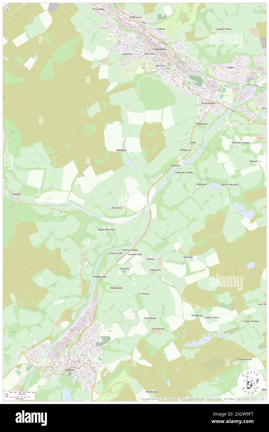 Sunderland Hall, The Scottish Borders, GB, United Kingdom, Scotland, N ...