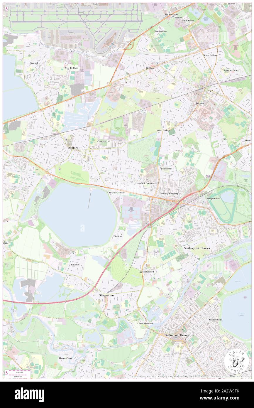 Sunbury Common, Surrey, GB, United Kingdom, England, N 51 25' 19'', S 0 ...