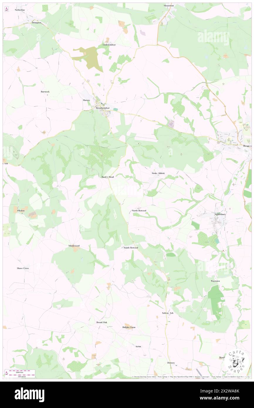 Stoke Abbott, Dorset, GB, United Kingdom, England, N 50 48' 13'', S 2 ...
